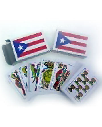 Puerto Rico Flag Baraja Playing Cards – FantasiaWear