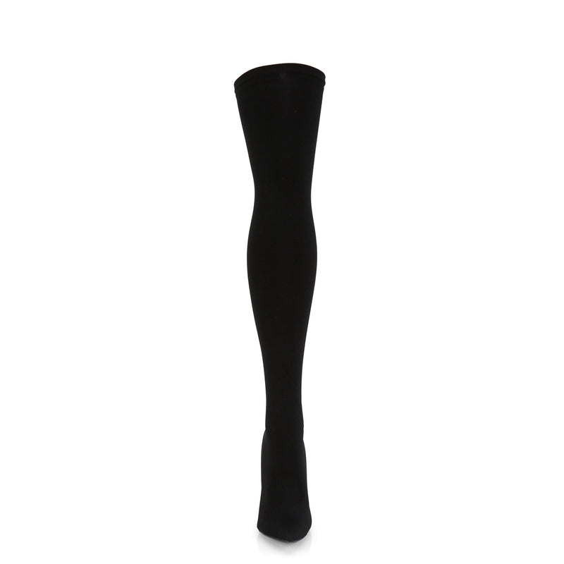 Nylon Fabric Thigh High Boot COURTLY-3005 – FantasiaWear