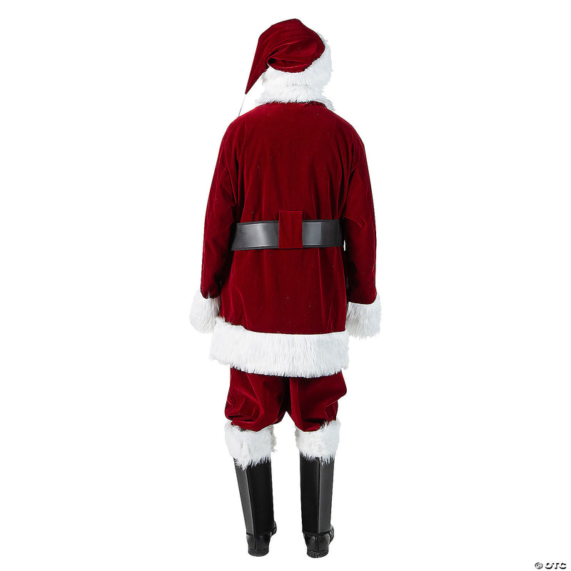 Deluxe Burgundy Velvet 6-pc. Full Santa Suit by HALCO AE7791LG Special ...